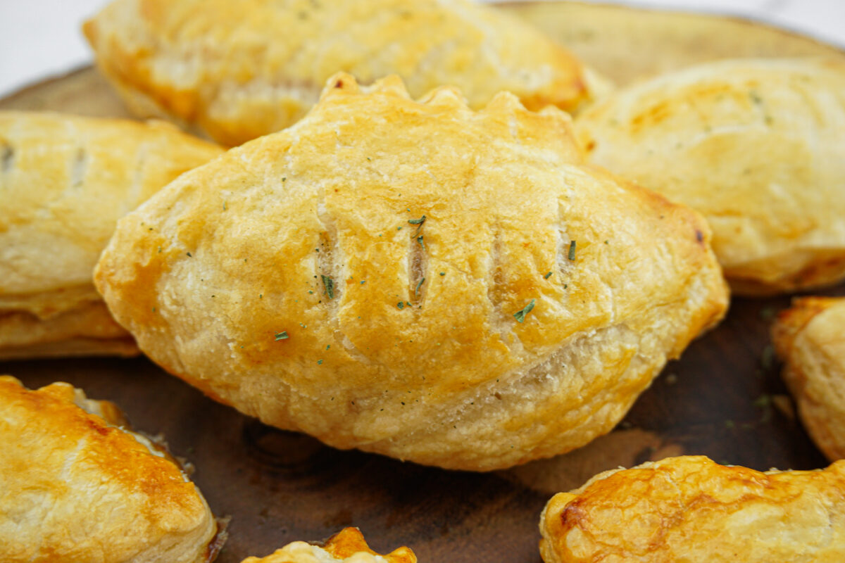 Football Pizza Puff Pastries - Liv's Little Muffins